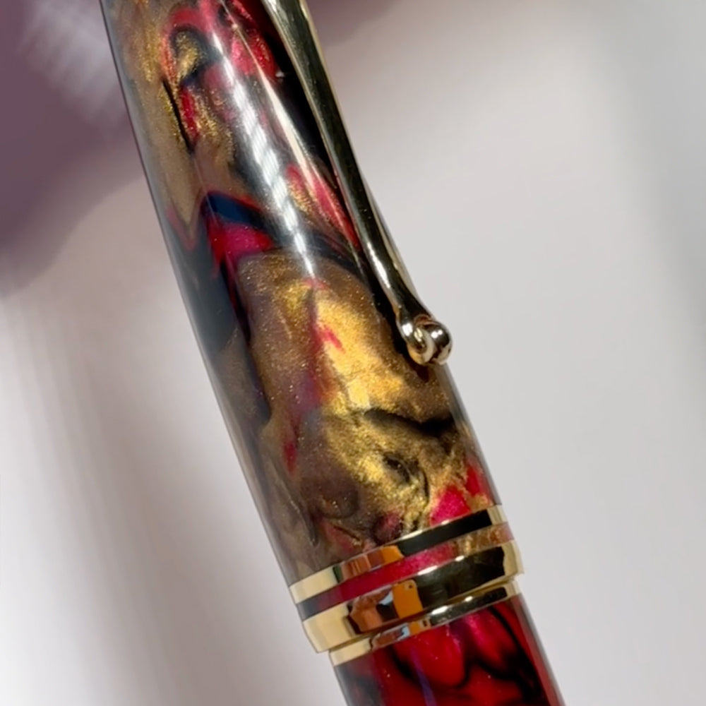 Maiora Golden Rule - Ultra Ogive Resin Fountain Pen Jonathan Brooks ...